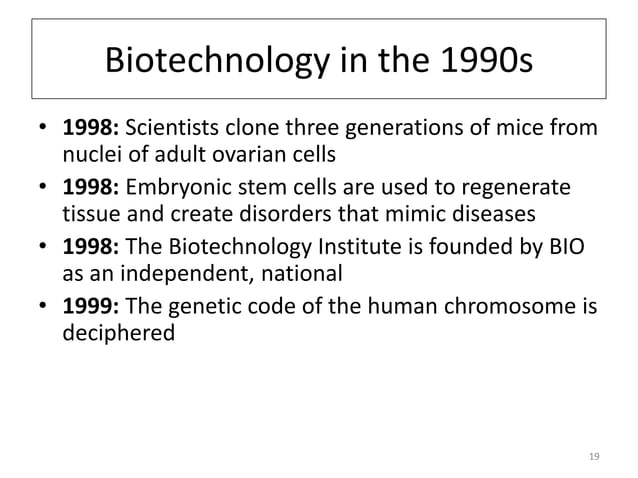 Introduction to Animal Biotechnology | PPTX | Biotech and Biomedical ...