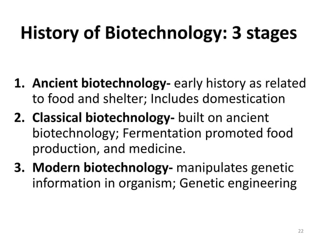 Introduction to Animal Biotechnology | PPTX | Biotech and Biomedical ...