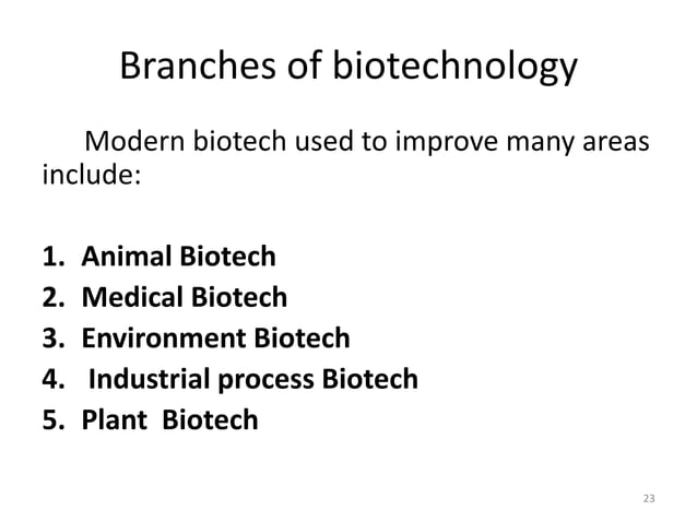 Introduction to Animal Biotechnology | PPTX | Biotech and Biomedical ...