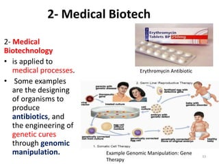 Biotechnology In Medicine Examples