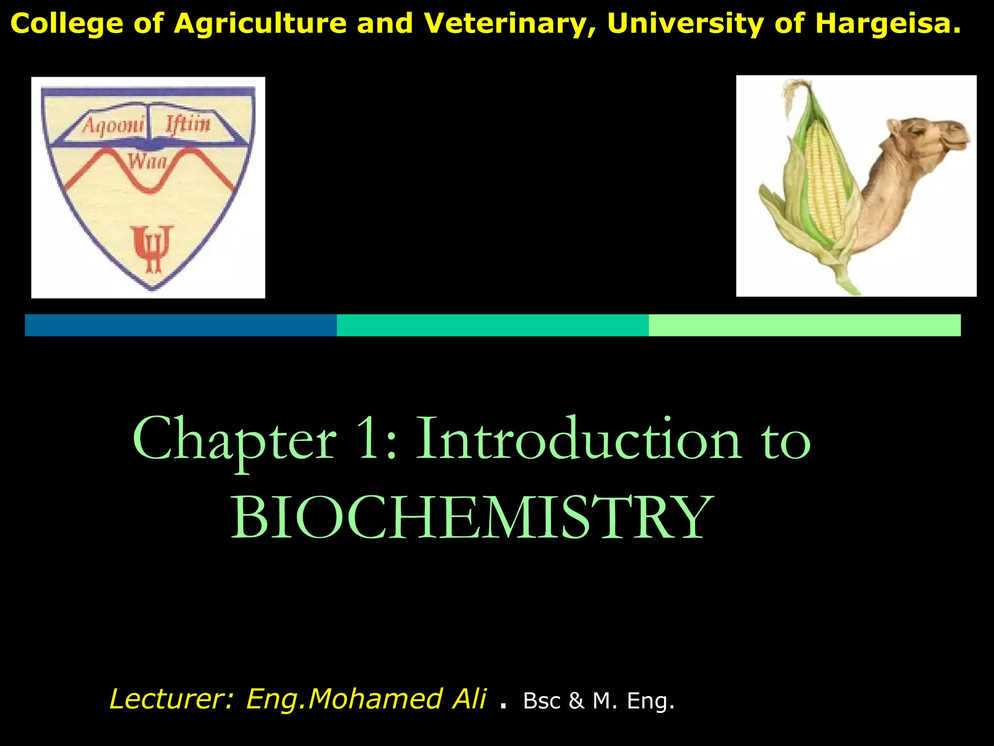Chapter 1 intro biochem | PPT | Biological Sciences | Science