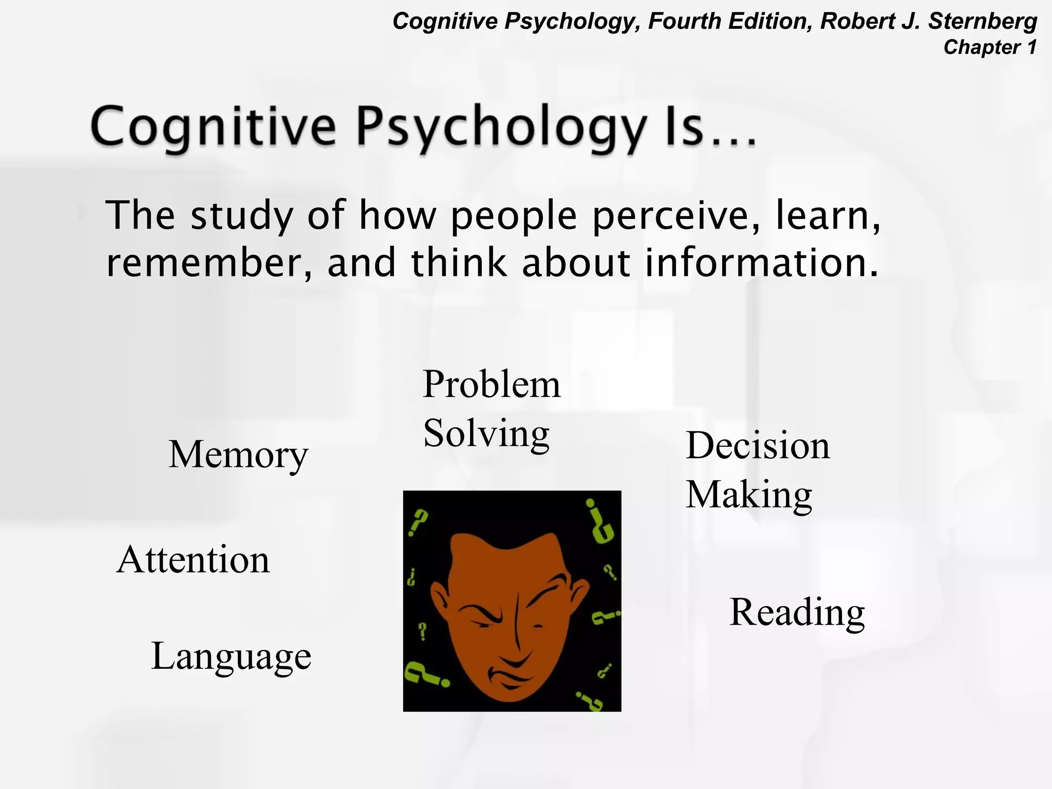 Chapter1introcogpsych | PPT