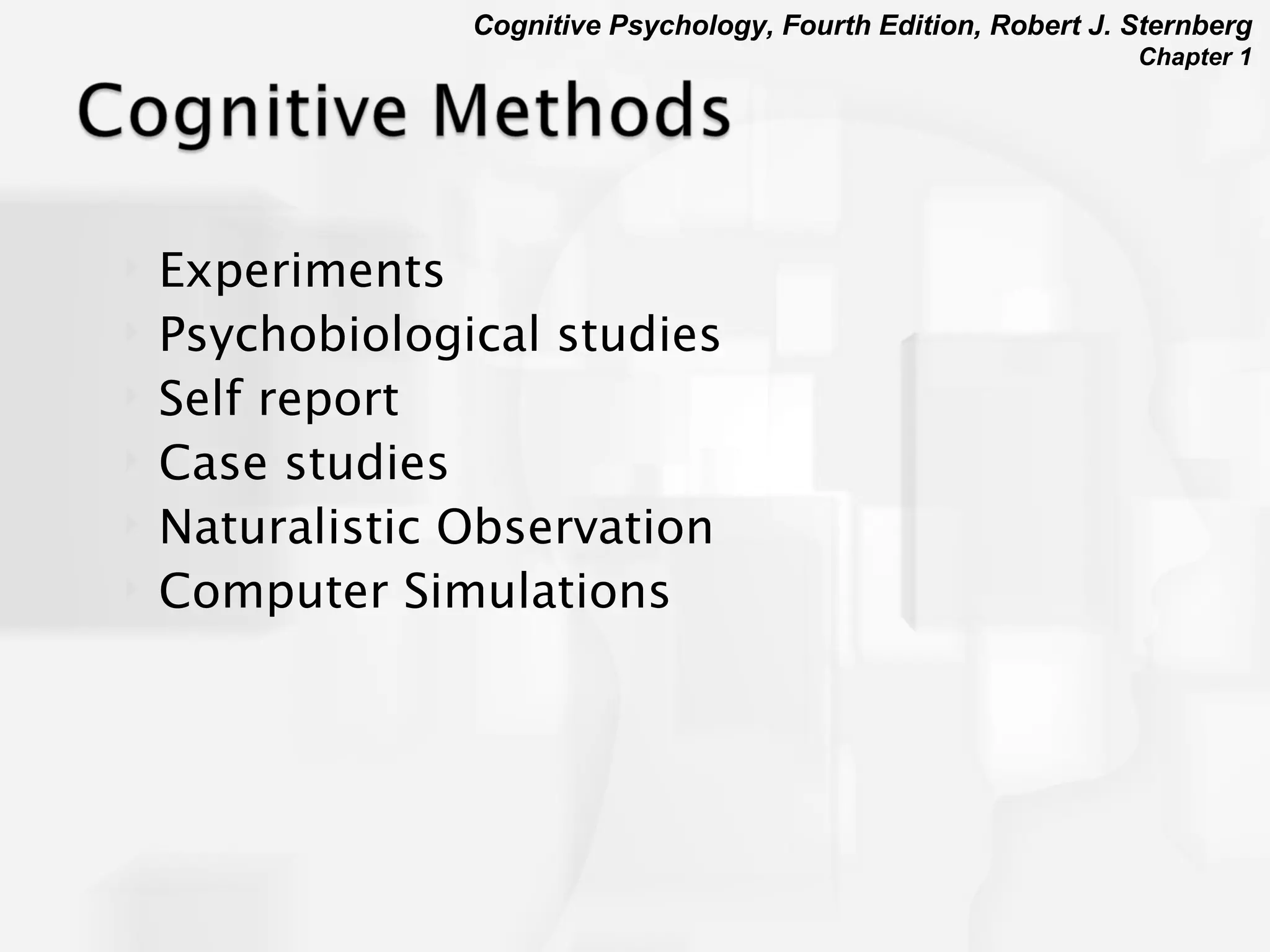 Chapter1introcogpsych | PPT