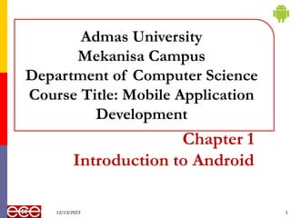 Mobile Application Development | PPT