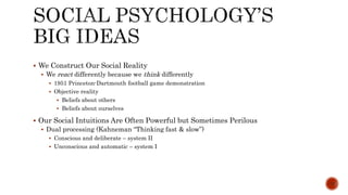 Chapter 1 introducing social psychology | PPTX