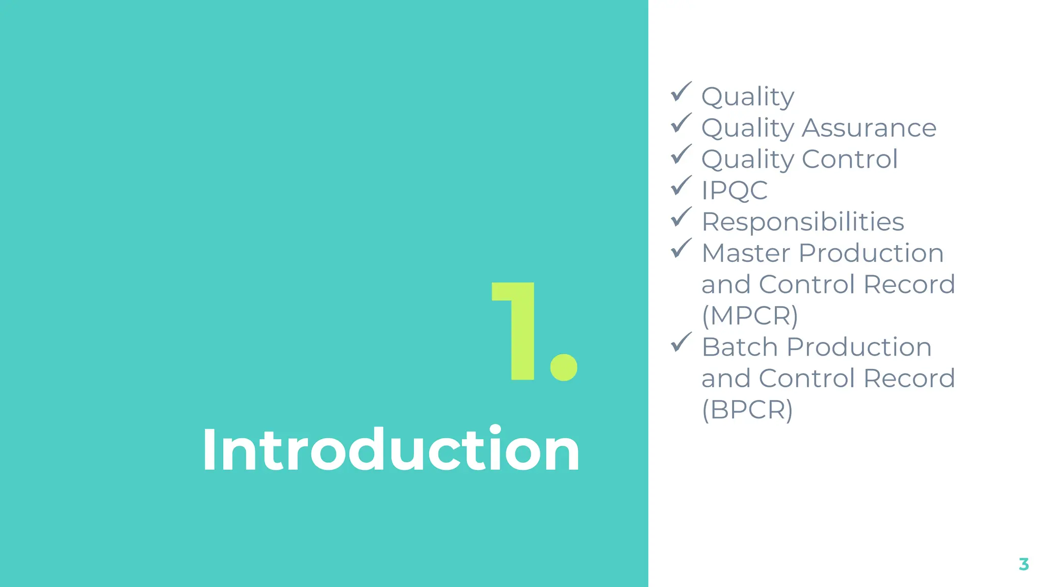 Chapter 1 QA & QC, ROLES AND RESPONISIBILITIES | PPTX