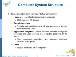 Operating System Chapter Introduction 1 | PPT | Computing | Technology ...