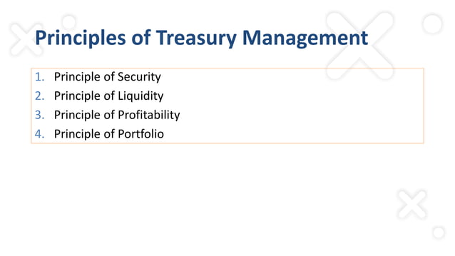 Chapter 1 Introduction to Treasury Management | PPTX