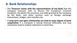 Chapter 1 Introduction to Treasury Management | PPTX