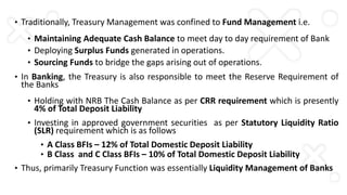 Chapter 1 Introduction to Treasury Management | PPTX