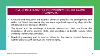 Chapter 1 Introduction of Islamic Entrepreneurship | PPTX