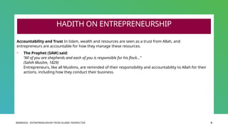 Chapter 1 Introduction of Islamic Entrepreneurship | PPTX