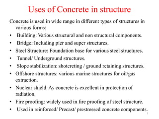Chapter 1 Introduction of Concrete Technology | PDF