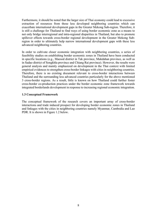 Chapter 1: Introduction of Dissertation Titled Border Economic Zones and Development Dynamics in ...