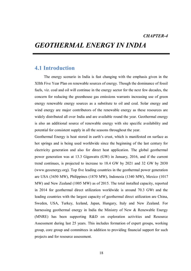 Geothermal Energy | PDF