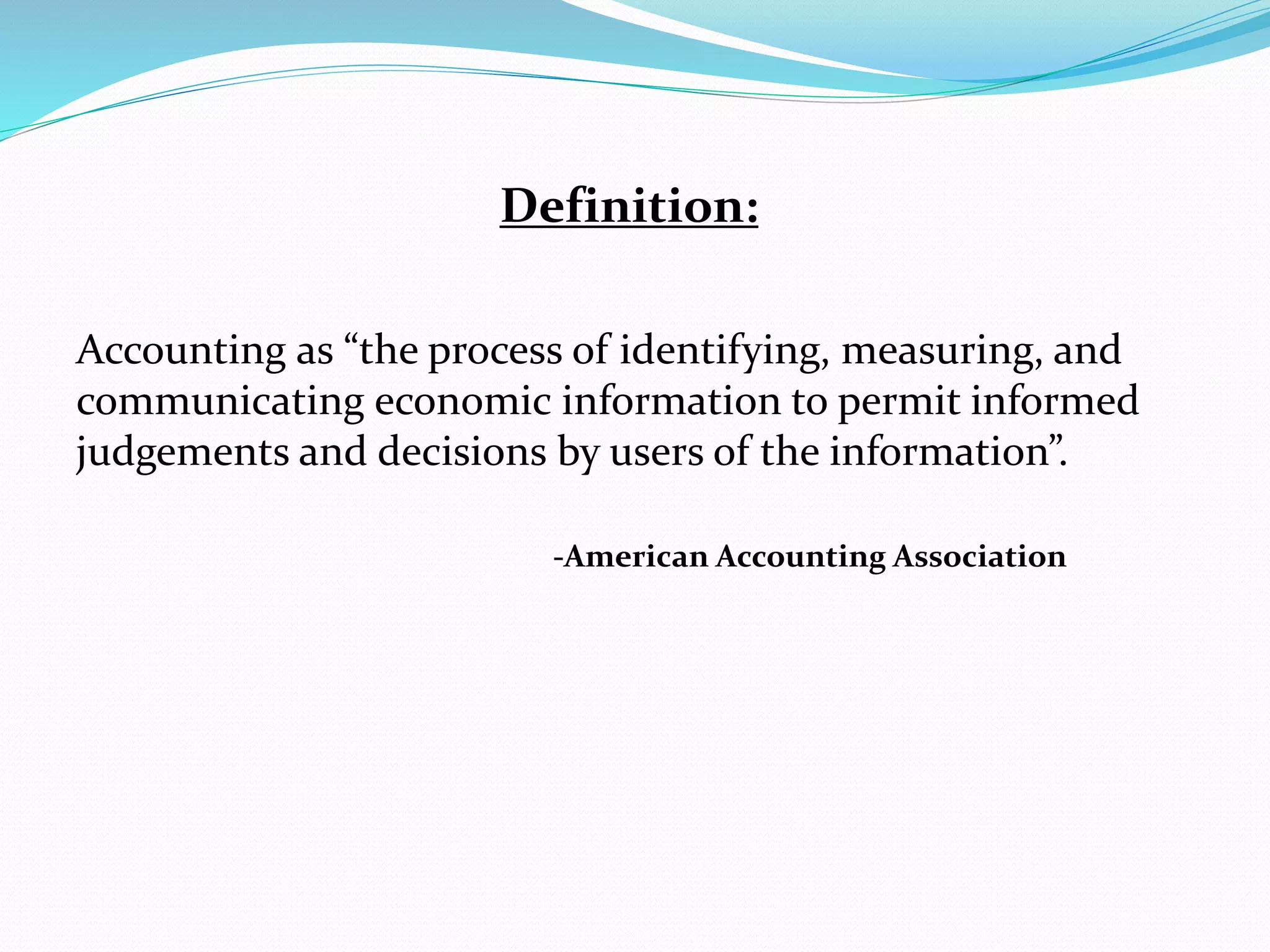 Introduction to accounting (Part 1) | PPTX