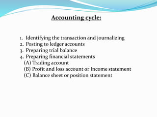 Introduction to accounting (Part 1) | PPTX