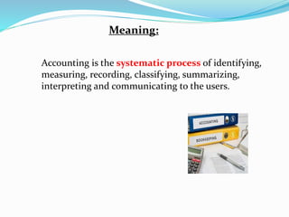 Introduction to accounting (Part 1) | PPTX