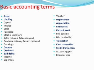 Introduction to accounting (Part 1) | PPTX