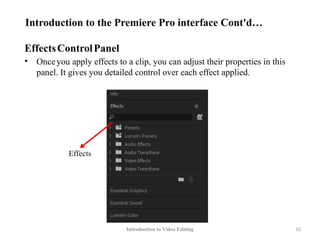 Chapter 1 Introduction to Adobe Premiere Pro.pptx