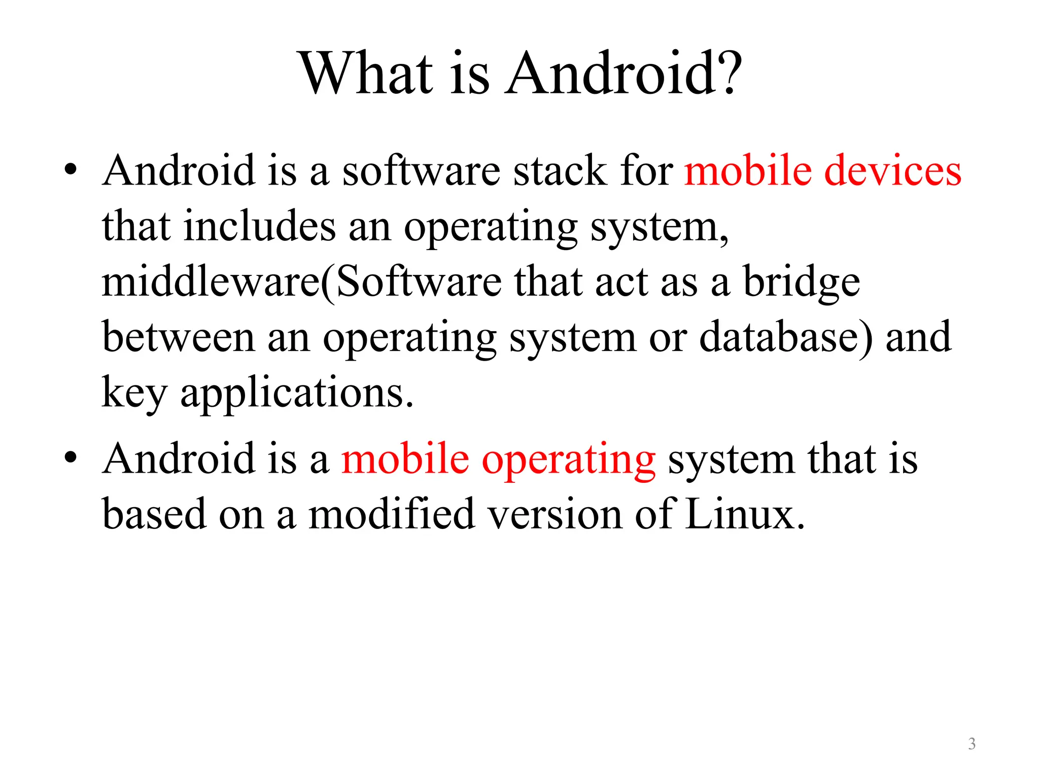 Chapter 1 Introduction to android.ppt pl | PPT