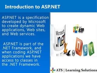 Chapter1 introduction to asp.net