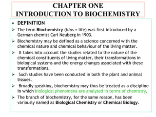 Chapter 1 Introduction to Biochemistry-1.ppt