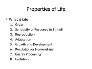 Chapter 1 Introduction into Biology.pptx