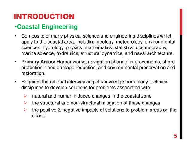 Chapter 1 introduction to coastal engineering and management strategies | PDF | Weather | Science