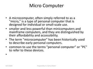 Introduction to Computer By Sulav Acharya | PPT