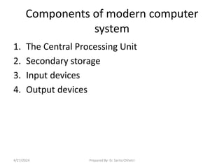 Introduction to Computer By Sulav Acharya | PPT