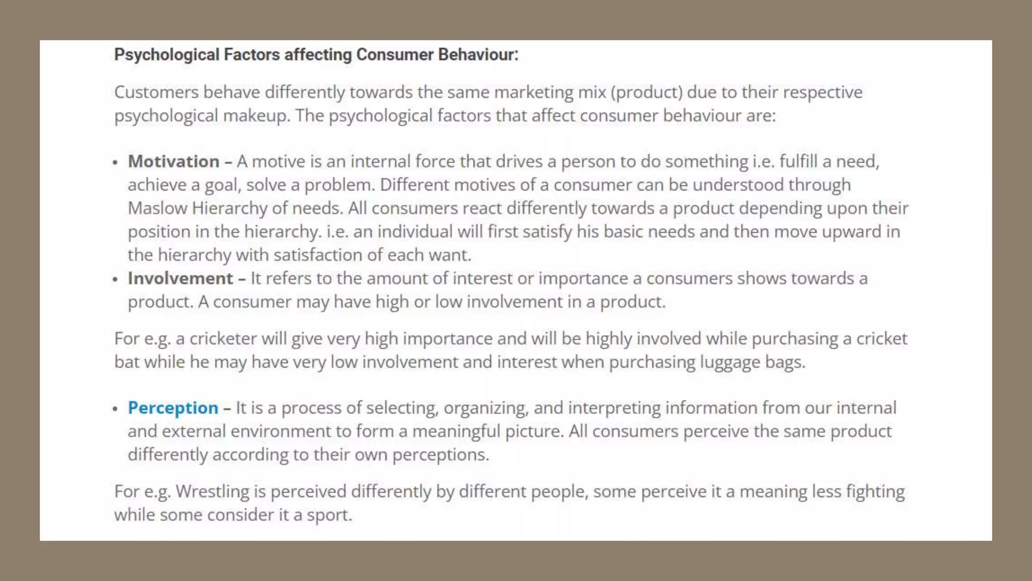 Chapter 1 Introduction to Consumer Behaviour | PPTX