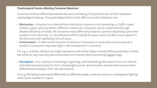 Chapter 1 Introduction to Consumer Behaviour | PPTX