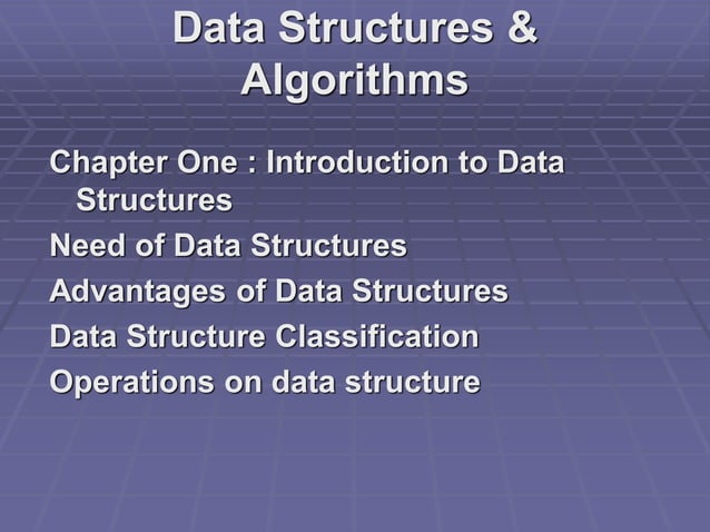 Chapter 1 Introduction To Data Structures And Algorithmspdf