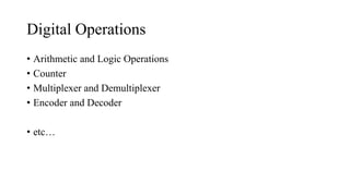 Chapter 1 Introduction to Digital Logic | PPTX