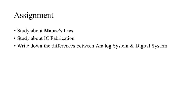 Chapter 1 Introduction to Digital Logic | PPT