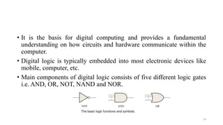 Chapter 1 Introduction to Digital Logic | PPTX