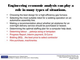 Chapter 1 introduction to engineering economy | PPT