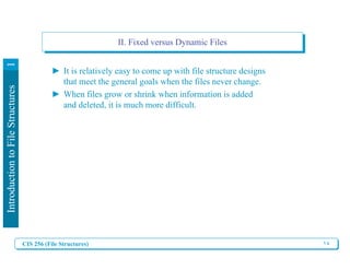 Chapter 1_ Introduction to File Structures.pdf | Databases | Computer Software and Applications