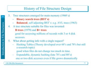 Chapter 1_ Introduction to File Structures.pdf | Databases | Computer Software and Applications