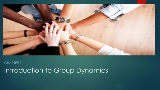 Chapter 1 introduction to group dynamics | PDF