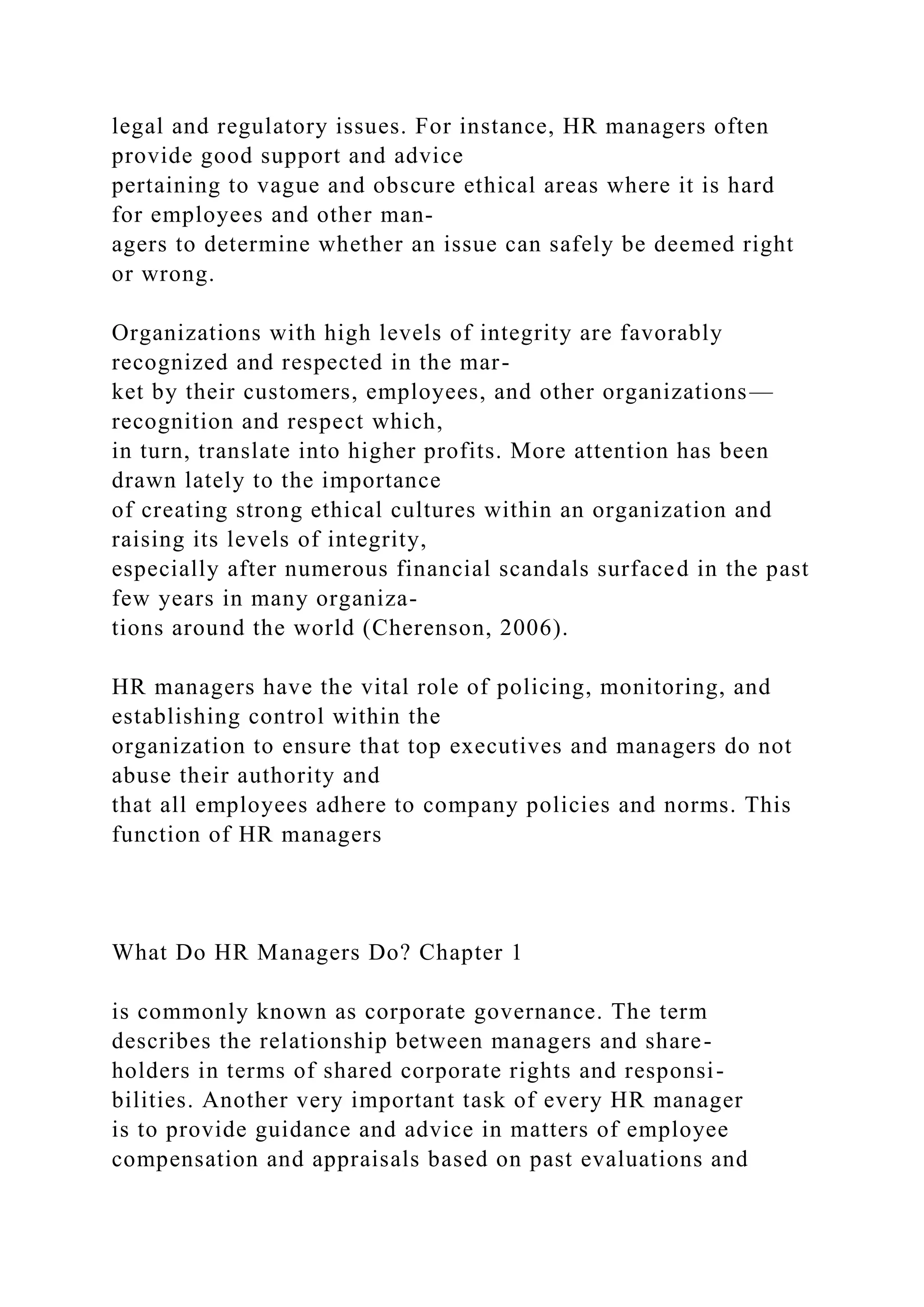 Chapter 1Introduction to Human Resource Management.docx