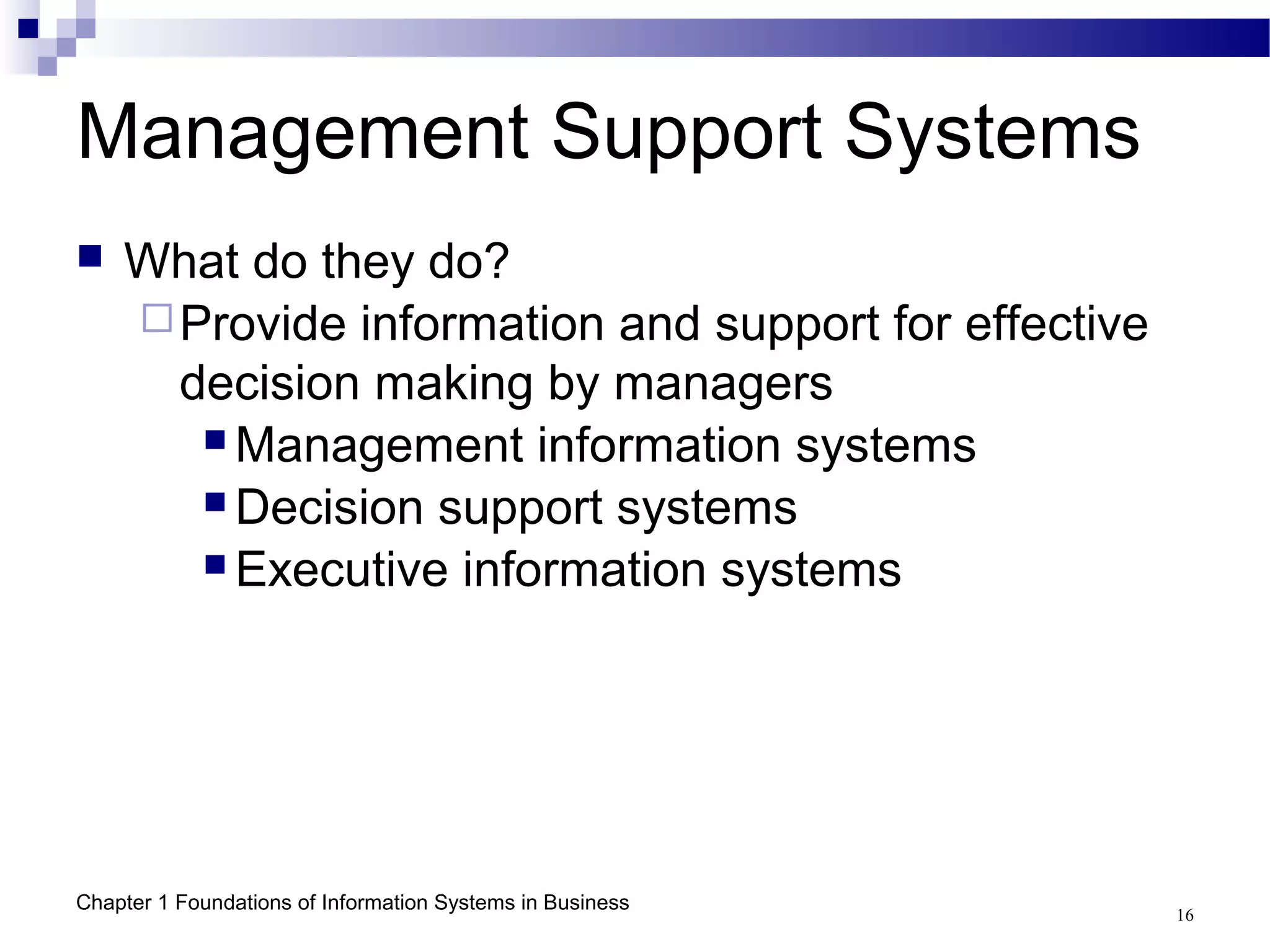 Chapter 1 introduction to information system | PPT