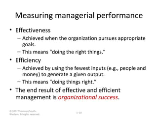 Chapter 1 (introduction to management) | PPT