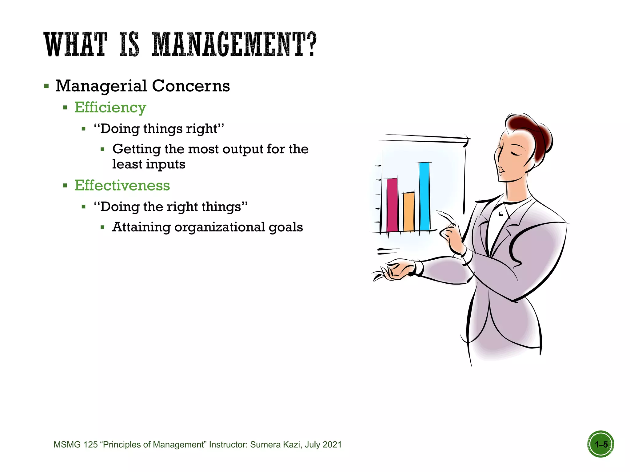 Chapter 1 introduction to management & organization | PPT