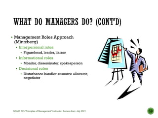 Chapter 1 introduction to management & organization | PPT