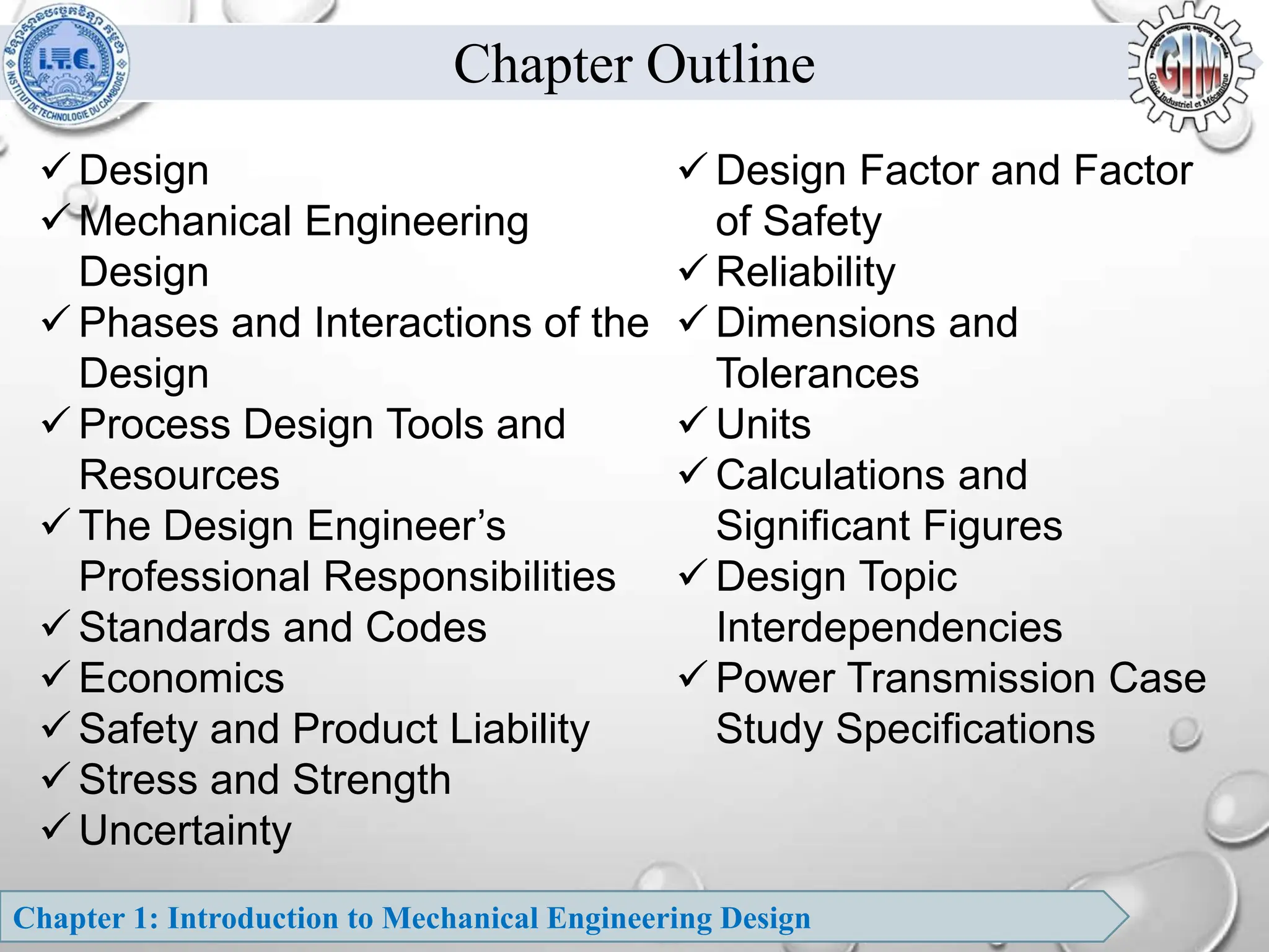 Chapter 1 Introduction to Mechanical Engineering Design.pptx