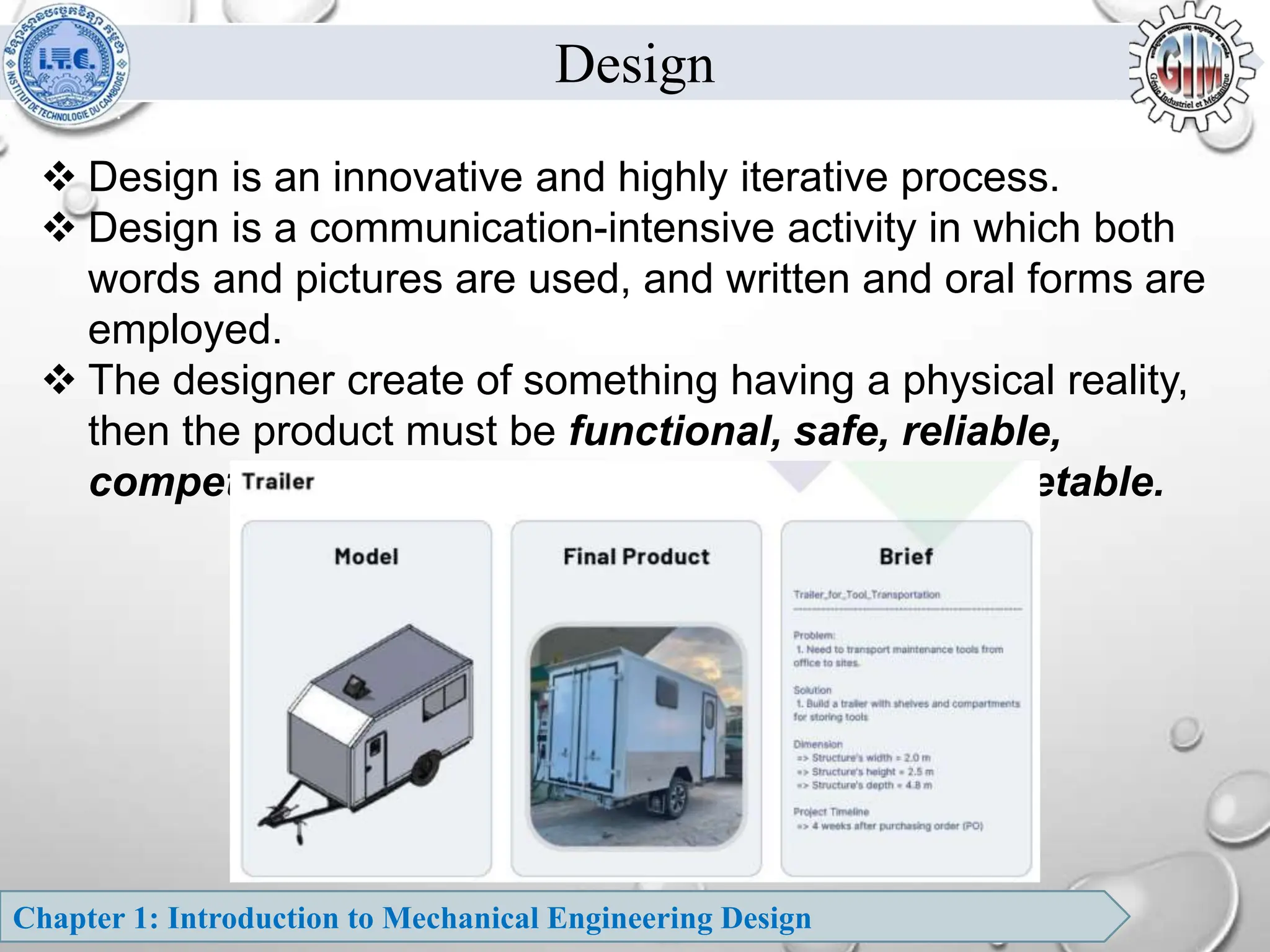 Chapter 1 Introduction to Mechanical Engineering Design.pptx