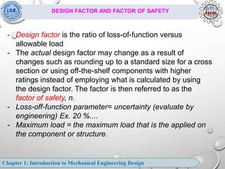 Chapter 1 Introduction to Mechanical Engineering Design.pptx