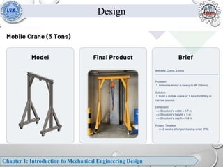 Chapter 1 Introduction to Mechanical Engineering Design.pptx